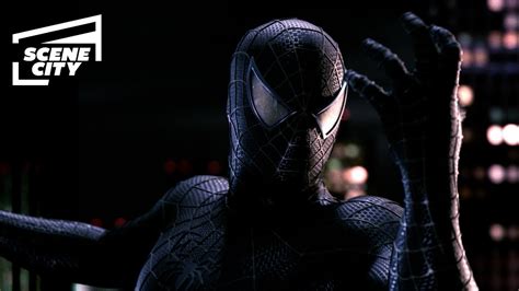 Spider Man Peter Gets His Black Suit Scene Tobey Maguire Hd Clip