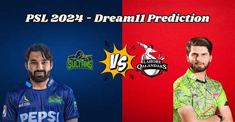 Latest News And Updates For Multan Sultans Vs Lahore Qalandars