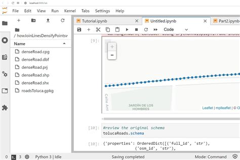 cómo unir líneas y densificar vértices con python fiona shapely tutorial — gidahatari