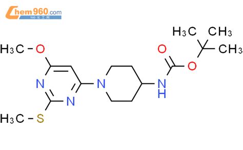 Tert Butyl Methoxy Methylthio Pyrimidin Yl