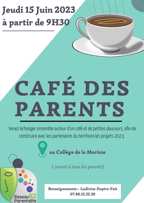 Café des parents inter partenaires Parent62 org