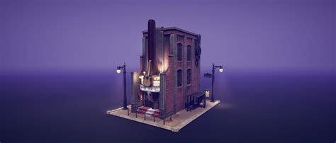 How To Make A Vintage Music Hall Building With Blender And Unreal
