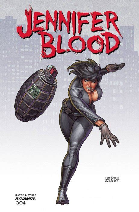 Jennifer Blood Issue 4b Variant Joseph Michael Linsner Cover