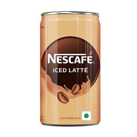 Nescafe Ready To Drink Coffee Flavoured Milk Iced Latte 180ml Can