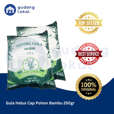 Jual Gula Halus Cap Pohon Bambu 250gr Shopee Indonesia