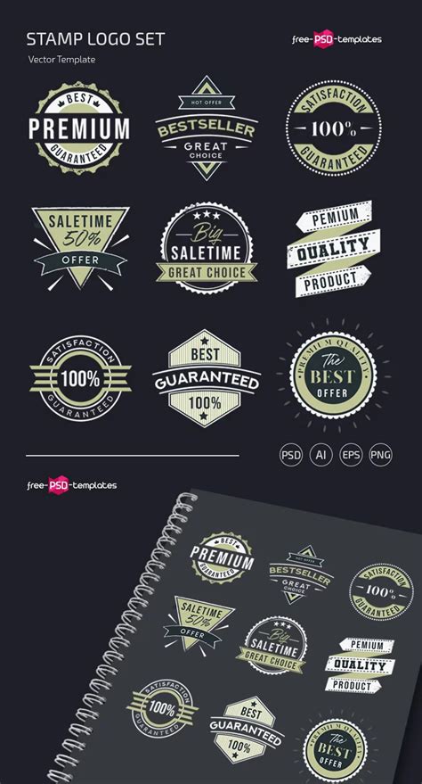 Stamp Vector Psd