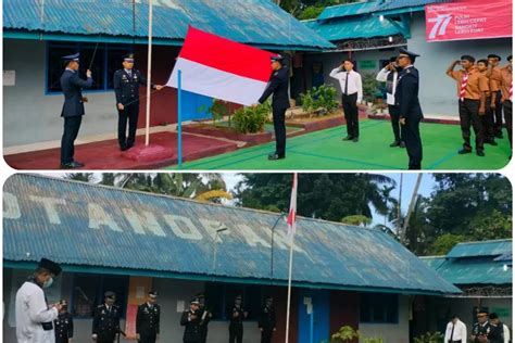 Lapas Kelas Iii Kotanopan Kanwil Kemenkumham Sumut Laksanakan Upacara