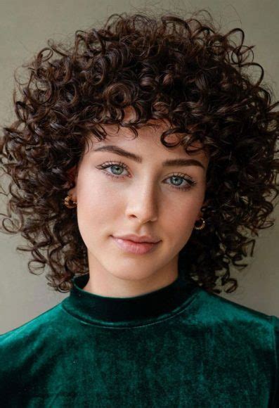 35 Low Maintenance Soft Curly Bob Haircuts Voluminous Curl Cut With Bangs