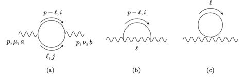 feynman diagrams for the self energy of the gauge bosons from the download scientific diagram
