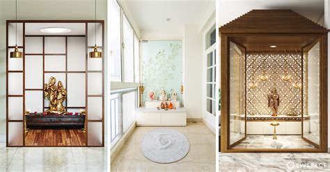 Glass Pooja Room Designs For Your Home