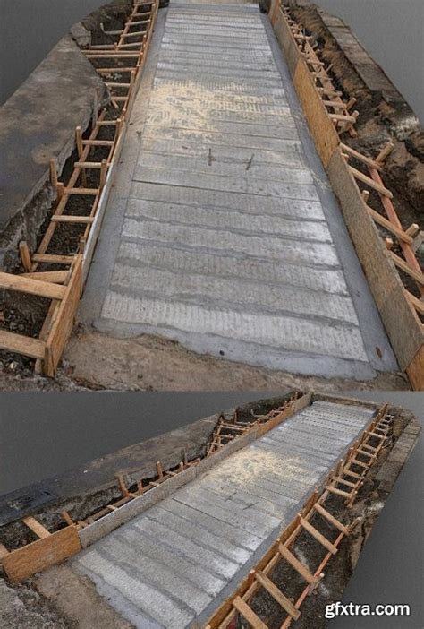 concrete pipeline encasement 3d model gfxtra