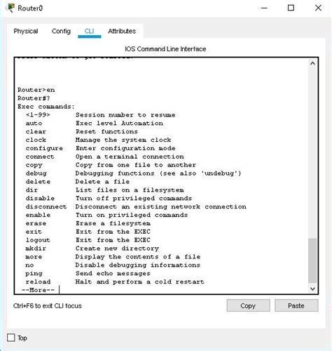 Cisco IOS Supported Commands Routers