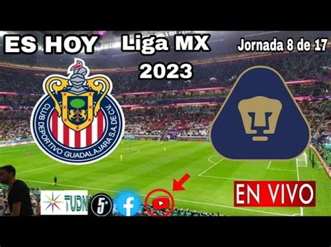 Chivas Vs Pumas En Vivo Donde Ver A Que Hora Juega Chivas Vs Pumas
