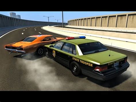BeamNG Drive Crashes Police Chase High Speed Police Chase 11 YouTube