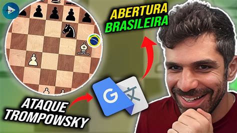 GM Krikor JOGA a ABERTURA BRASILEIRA no xadrez ATAQUE FORTÍSSIMO