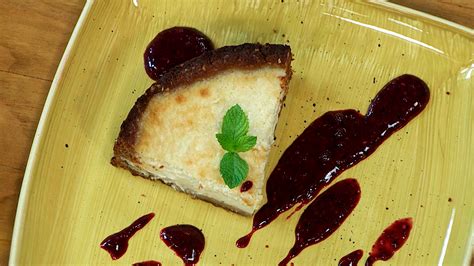 Receta de tarta cremosa de queso Descúbrela RTVE