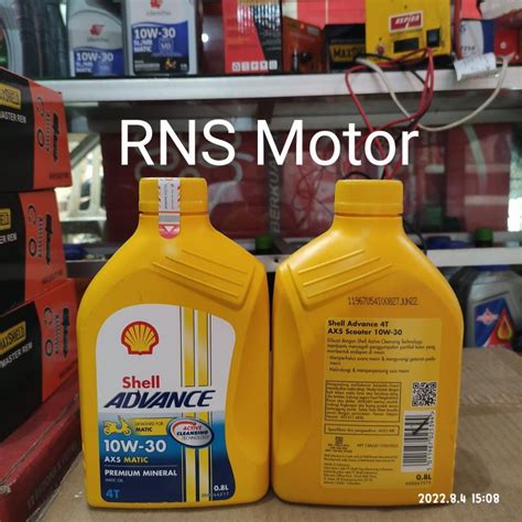 Jual Oli Shell Advance Matic Ax L W Original All Matic