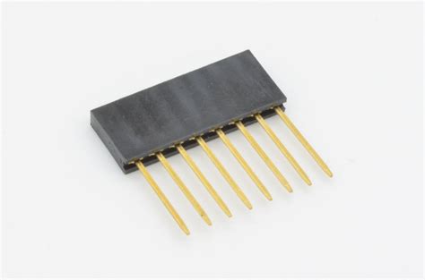 8 pin arduino stacking header shield stacking header bc robotics