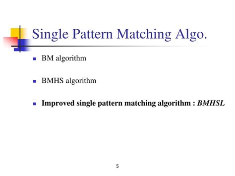 ppt research and optimization of pattern matching algorithm based on intrusion detection