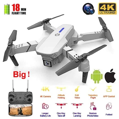 E88 PRO 4K Dual Camera Long Range Foldable Quadcopter Fpv Drone E88