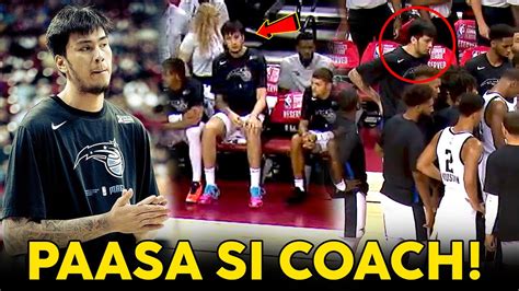Pina Asa Lang Si Kai Sotto Galit Na Ang Mga Fans Sa Coach Ng Orlando