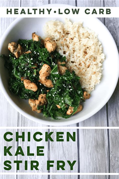 Chicken Kale Stir Fry Healthy Low Carb Chicken And Kale Recipes