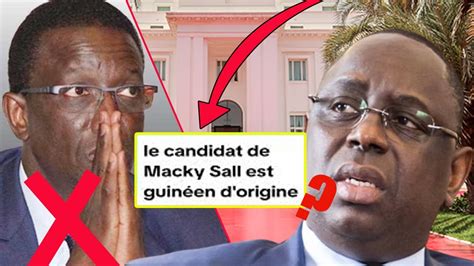 Amadou BA origine Guinéen infos modifié les précisions de YouTube