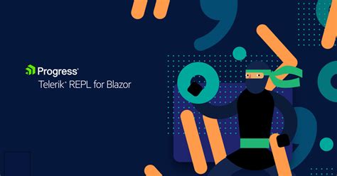 telerik repl for blazor the best place to play experiment share and learn using blazor