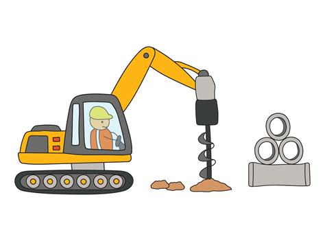 niños dibujando ilustraciones vectoriales de trabajadores de la