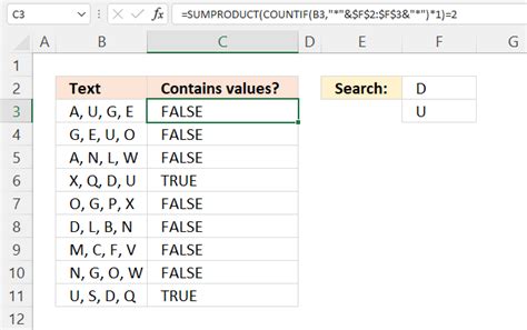 if cell contains multiple values