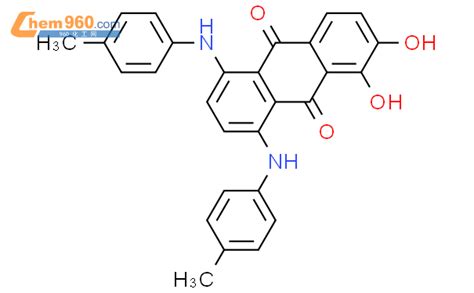 6636 38 0 9 10 Anthracenedione 1 2 Dihydroxy 5 8 Bis 4 Methylphenyl