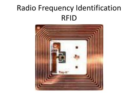 PPT Radio Frequency Identification RFID PowerPoint Presentation Free