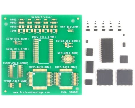 Chipquik Smd Soldering Practice Kit