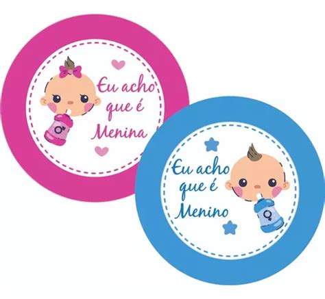Adesivos Vinil Ch Beb Revela O Menina Ou Menino Cm