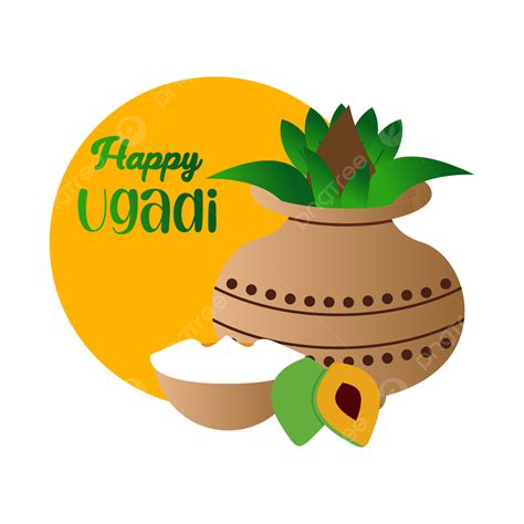 Happy Ugadi Vector Hd Images Happy Ugadi Incredible Vector Culture