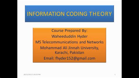 information coding theory part 22 turbo code trubo encoding example with trellis code youtube