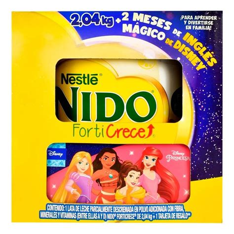 Leche En Polvo Nido Forti Crece Forti Crece 2 04 Kg Tarjeta De Regalo