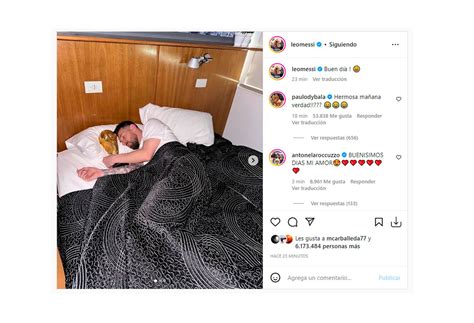 La Foto De Messi Durmiendo Con La Copa Del Mundo Tras Su Llegada A La