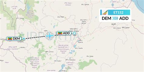 ET152 Flight Status Ethiopian Airlines Dembidollo To Addis Ababa ETH152