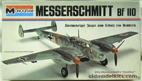 Monogram 1 72 Messerschmitt Bf 110 E 1 Bf110E1 6812
