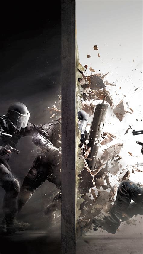 Tom Clancy S Rainbow Six Siege Poster 640 X 1136 IPhone 5 Wallpaper