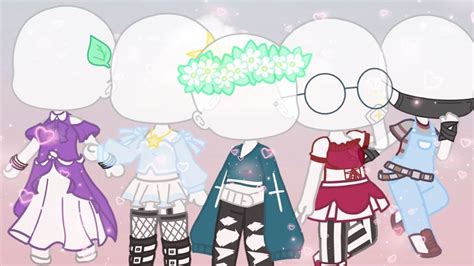50 OUTFITS De Chica En Gacha Club Club Design Club Outfits Club