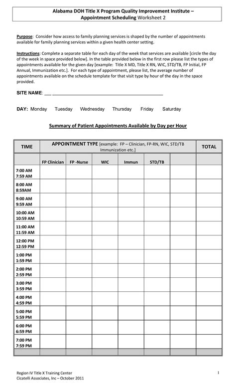 Appointment Scheduling
