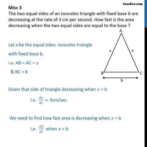 Area Of Isosceles Triangle Calculator Sandread