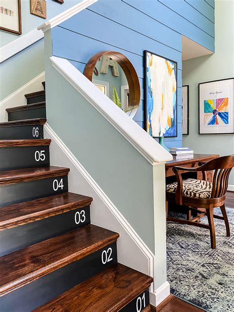 Charming Wood Stair Risers