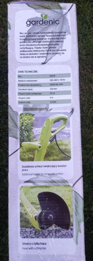 Podkaszarka Elektryczna Gardenic 250W Nowe Skalmierzyce Kup Teraz