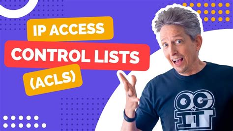 IP Access Control Lists ACLs Cisco CCNA 200 301 YouTube