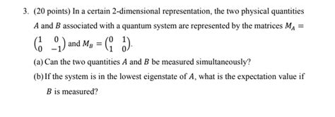 Solved Points In A Certain Dimensional Chegg
