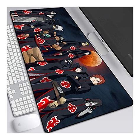 ITBT Naruto Alfombrilla Raton Anime Gaming Mouse Pad XXL 900x400x3 Mm