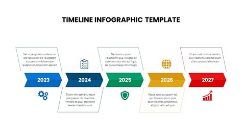 Timeline Infographics Template SlideBazaar